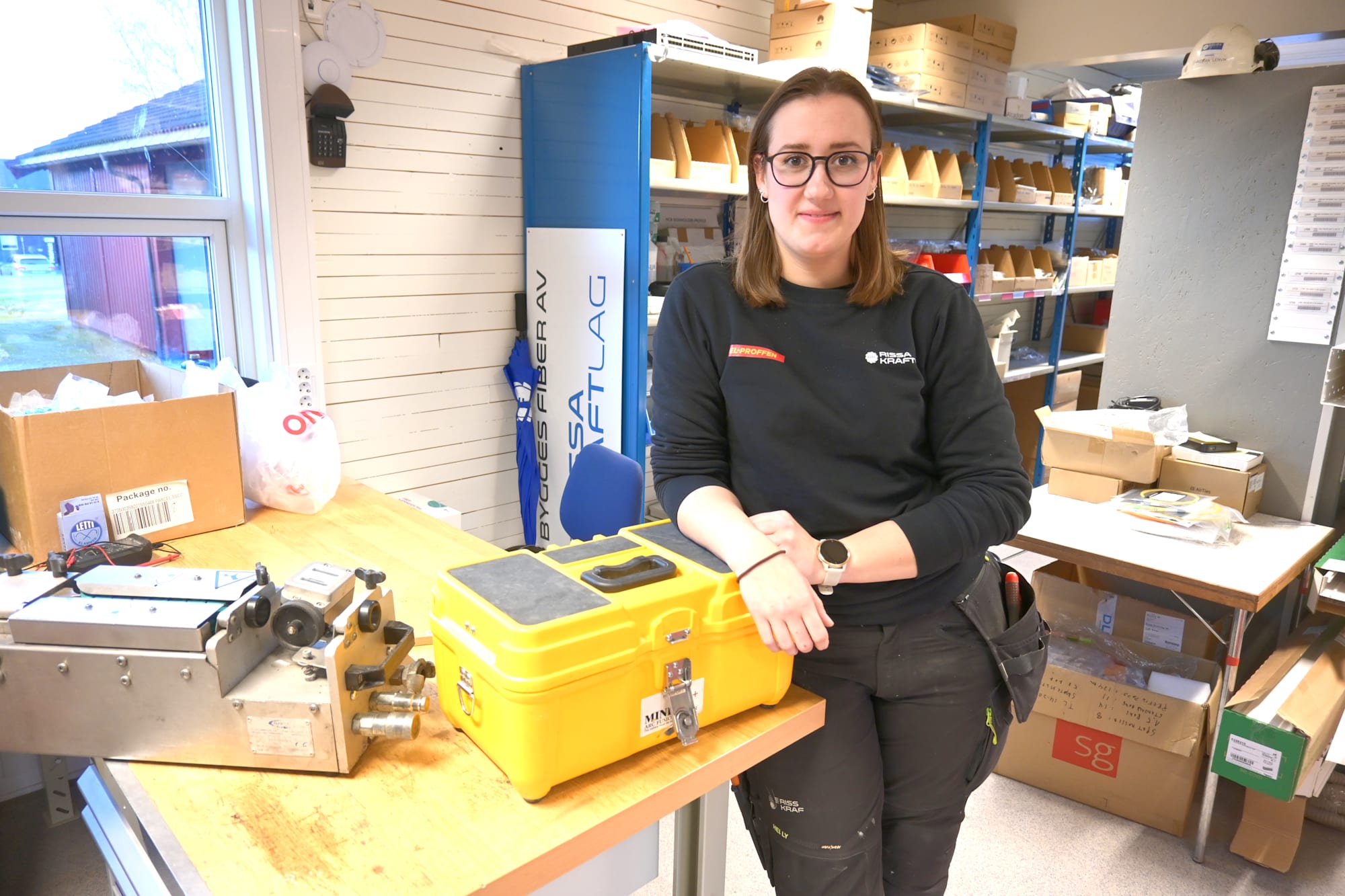 Sonja liker å se resultater av arbeidet: – Det er mannsdominert og det ...