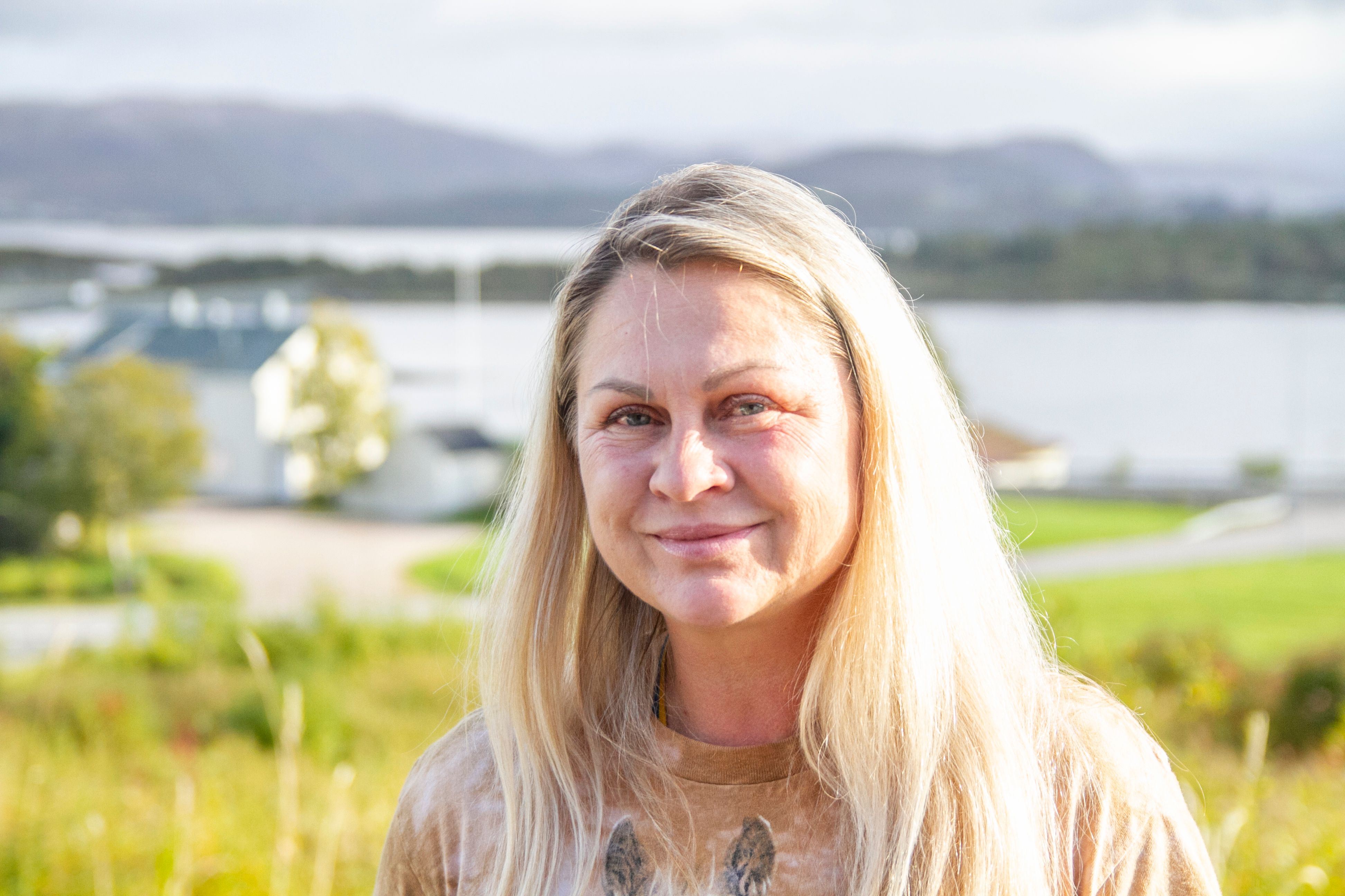 Natalya er sikker på at hun så rev: - Den gikk rolig forbi noen biler ...
