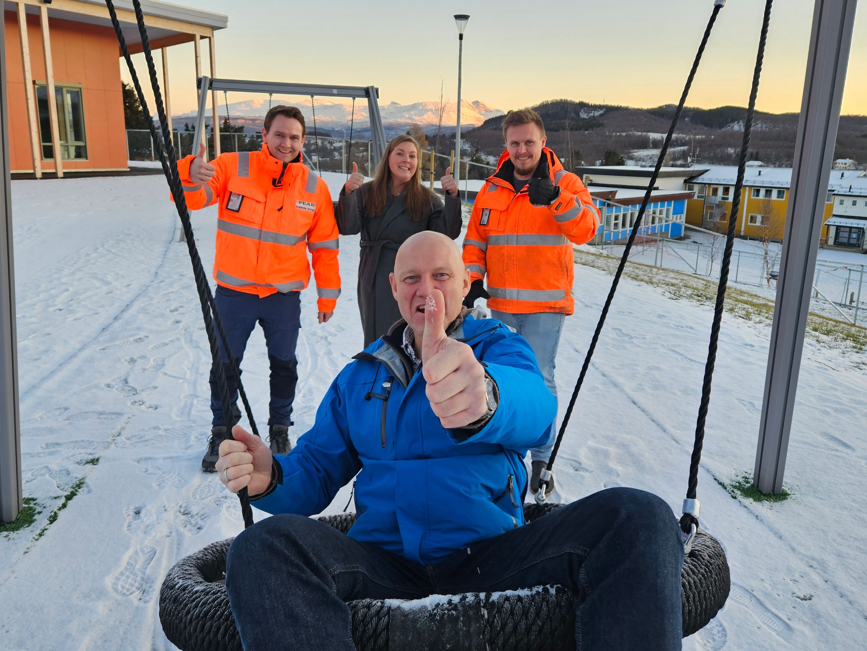 Tommel opp for den nye barnehagen: – Helt fantastisk - ht.no