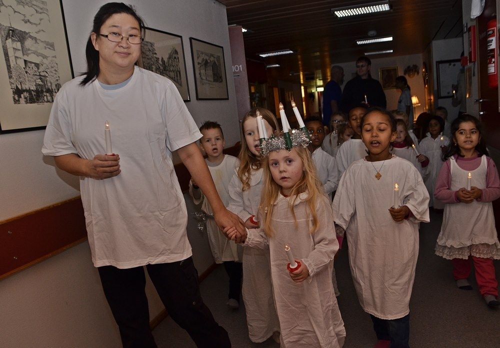 Lucia-tog til stor glede - s-n.no