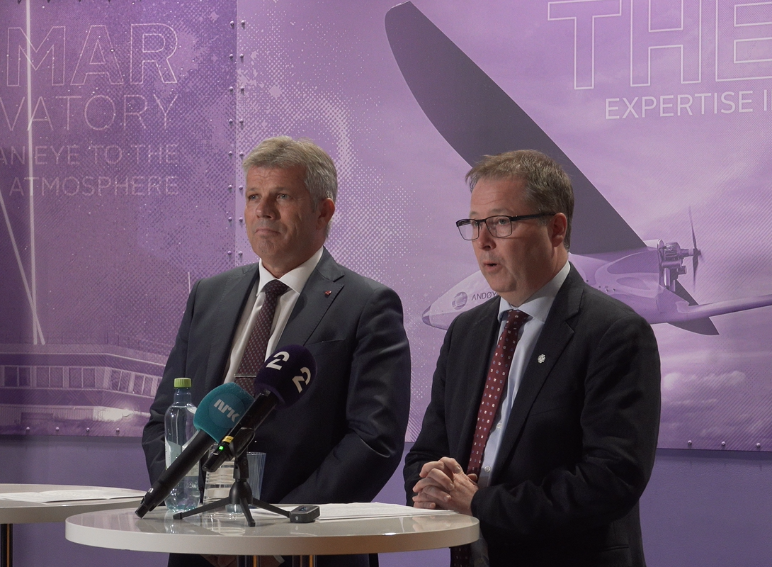Pressekonferanse: Regjeringa gir millionene som mangler til The Whale ...