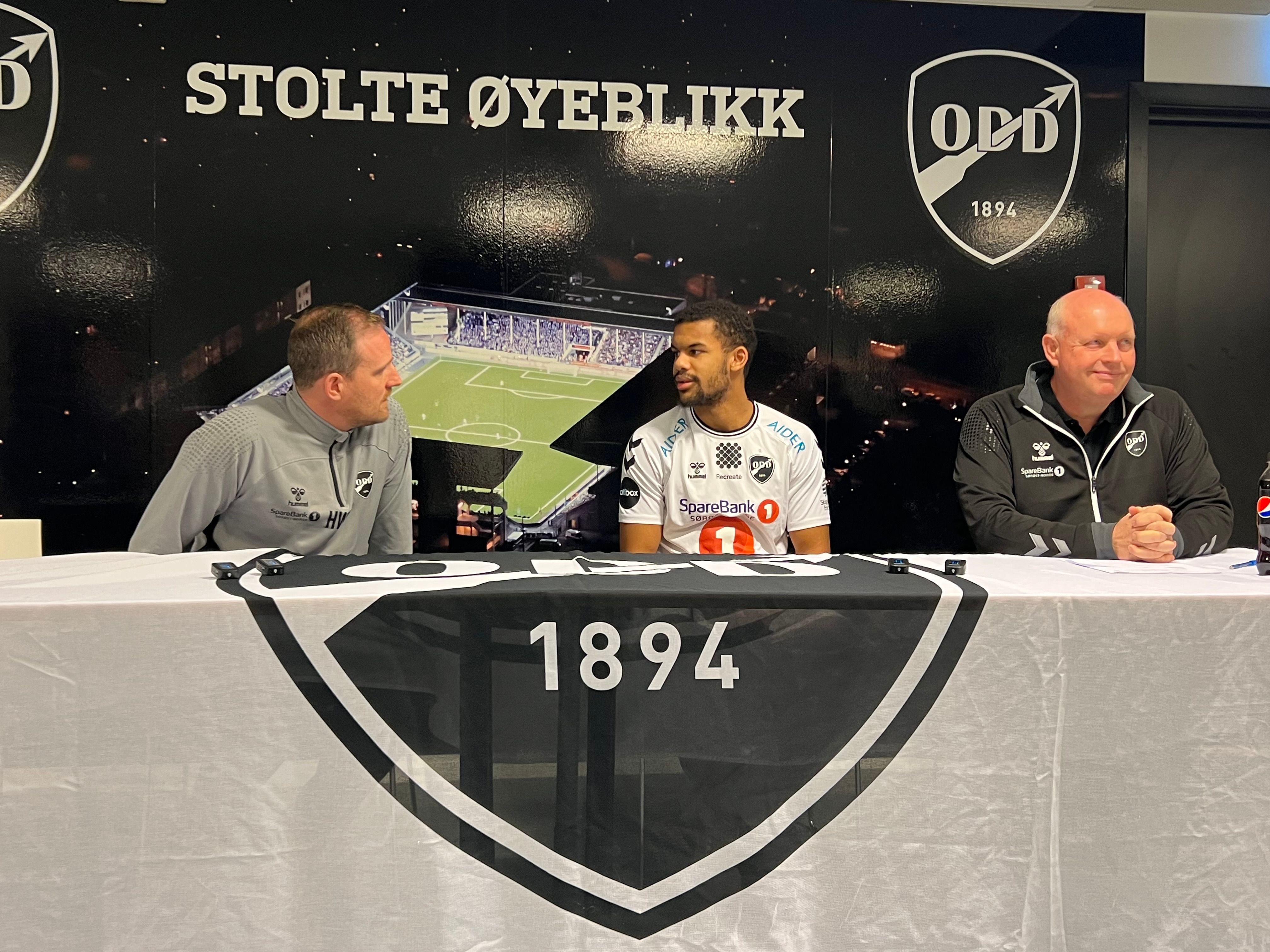 Odd presenterte sin ferskeste signering - varden.no