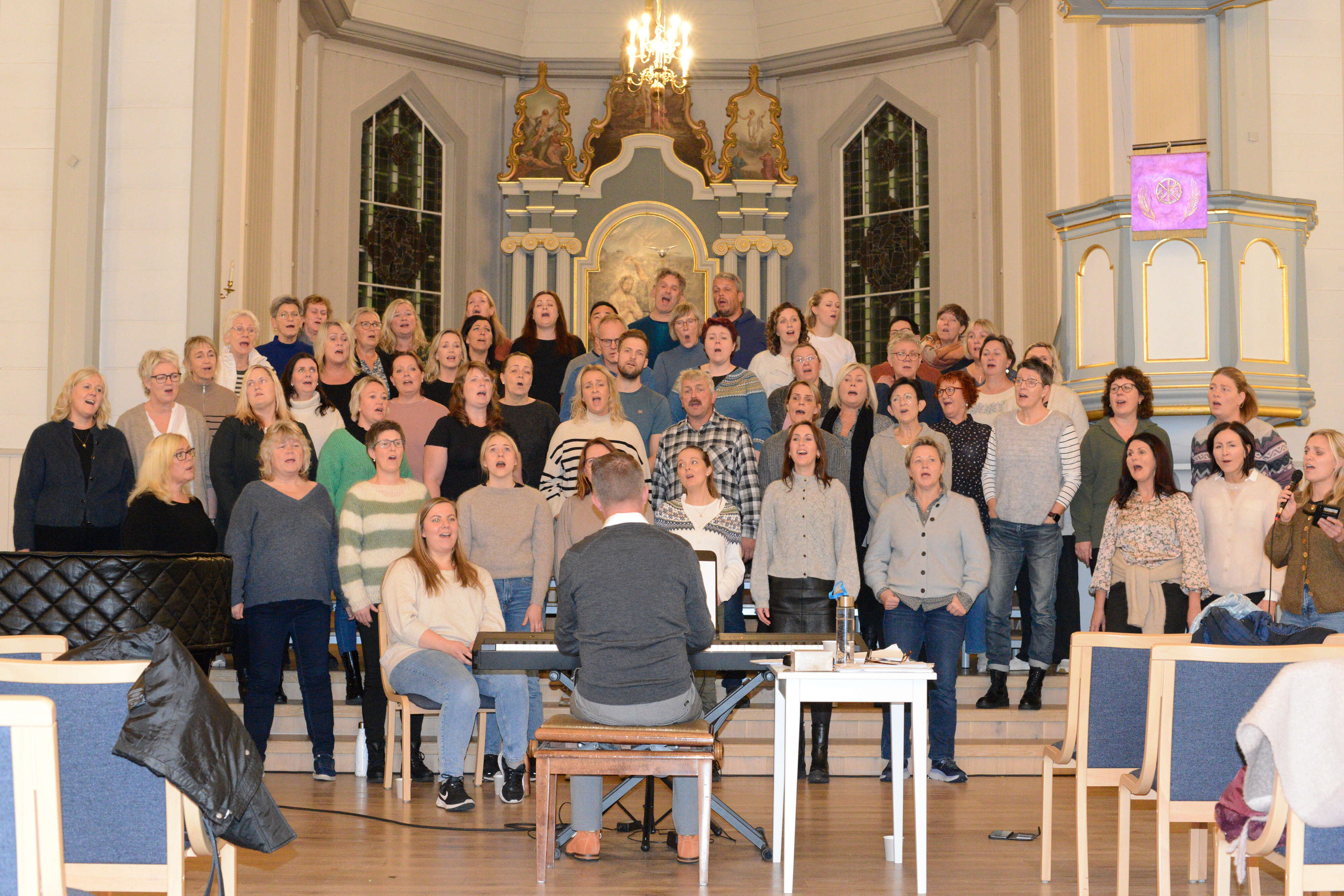 Bømlo Gospel øver til romjulskonsert - bomlo-nytt.no