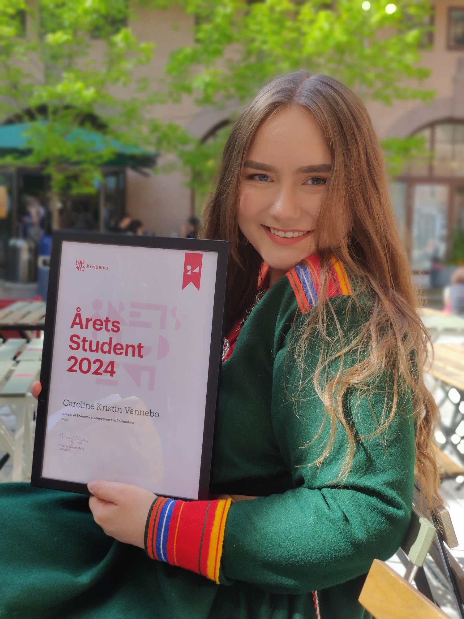 Caroline (26) ble årets student: – Finner du noe du liker er mye gjort ...