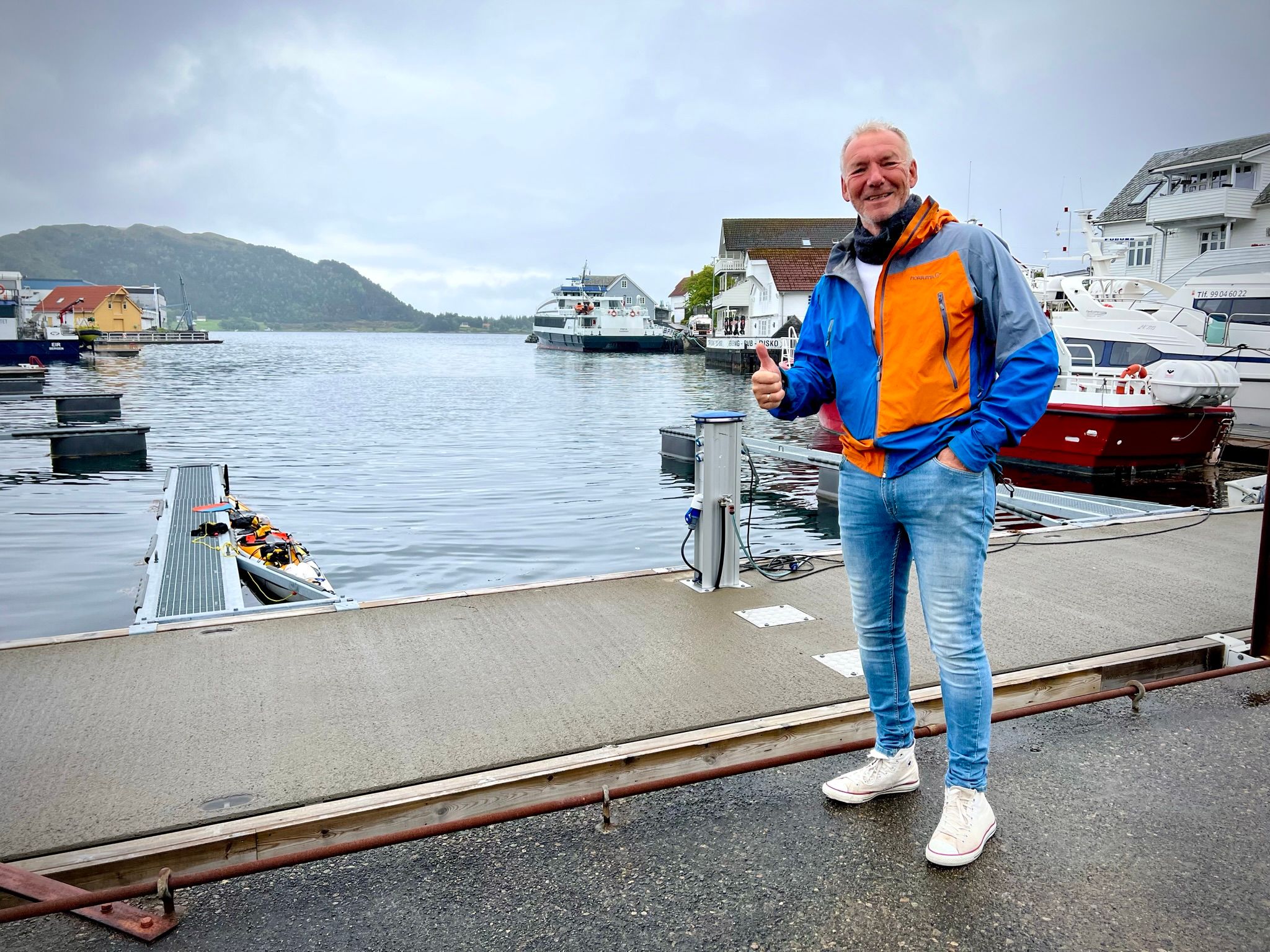 For to år sidan kjøpte Erlend (62) kajakk – no padlar pensjonisten frå ...