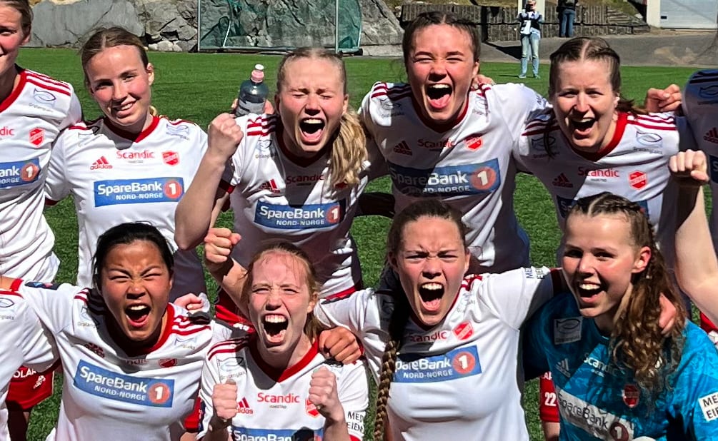 Se så mye seieren betyr for Medkila-jentene - ht.no