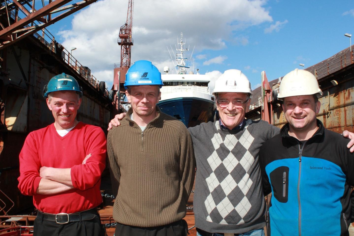 På rett veg etter omstilling for Solstrand Verft - smp.no