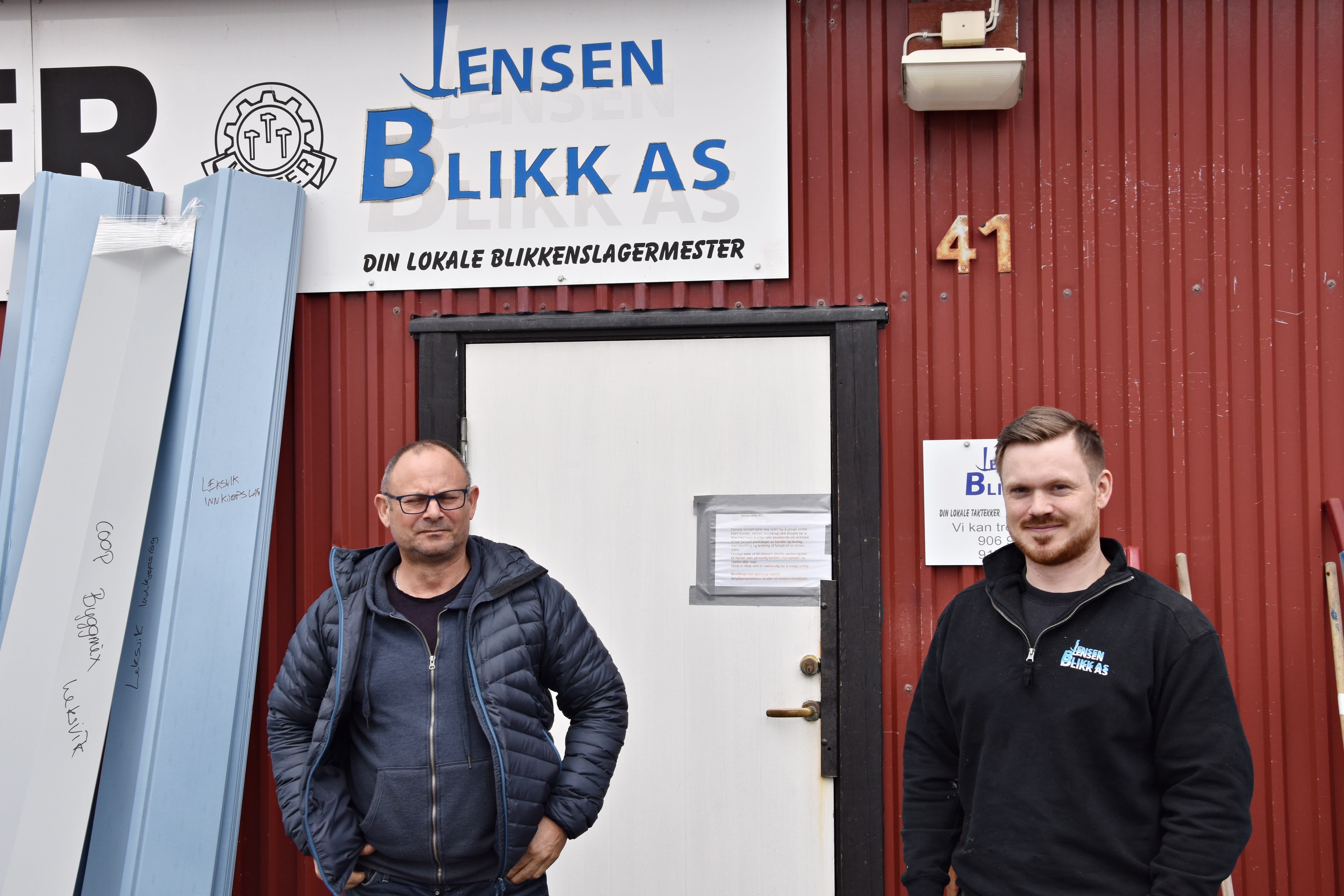 Blikkenslagerverkstedet: – Folk dropper innom, gjerne med en huskelapp ...