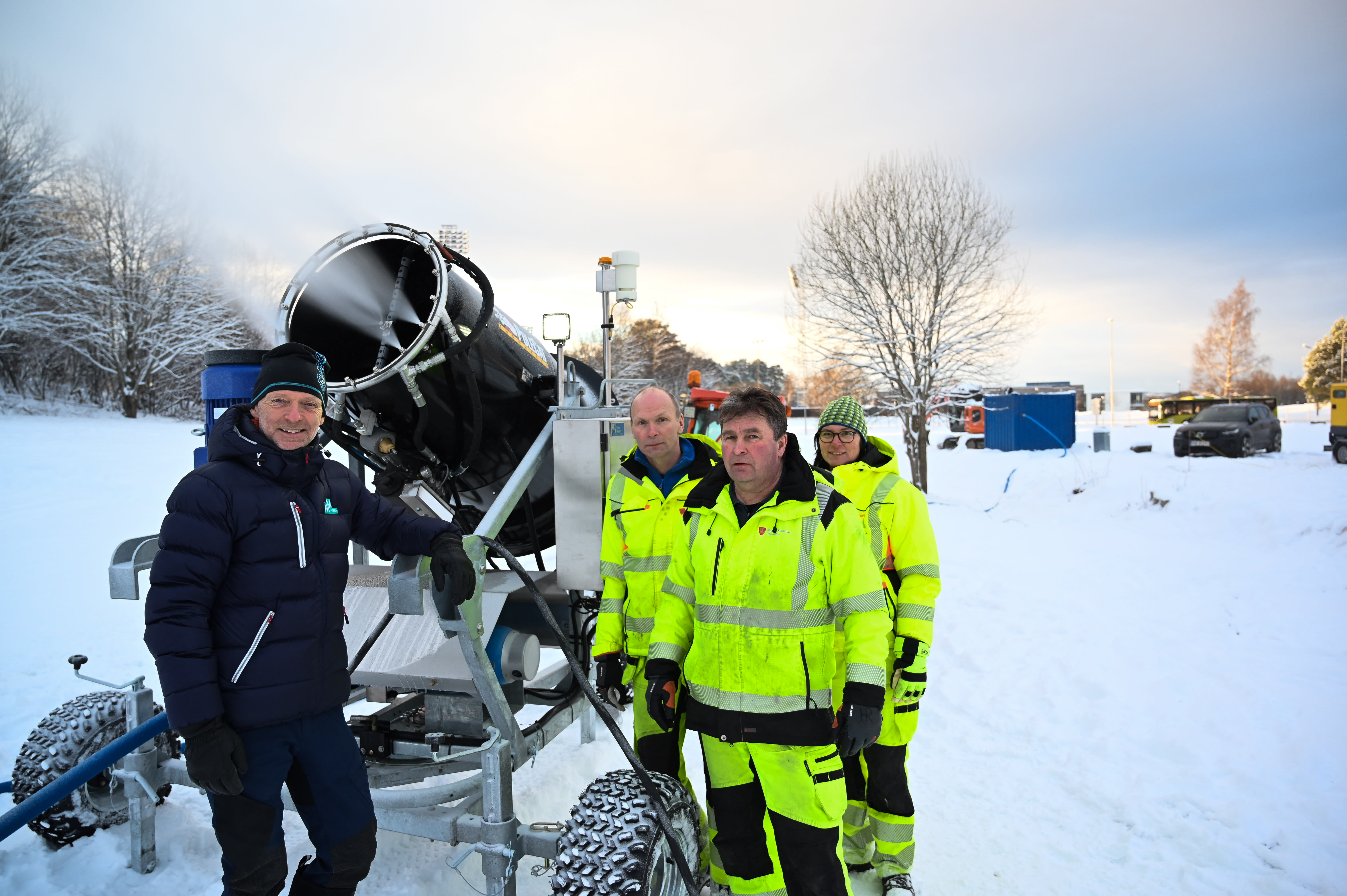 Har kjøpt snøkanon til flere hundre tusen: – Dette har vi snakket om i ...