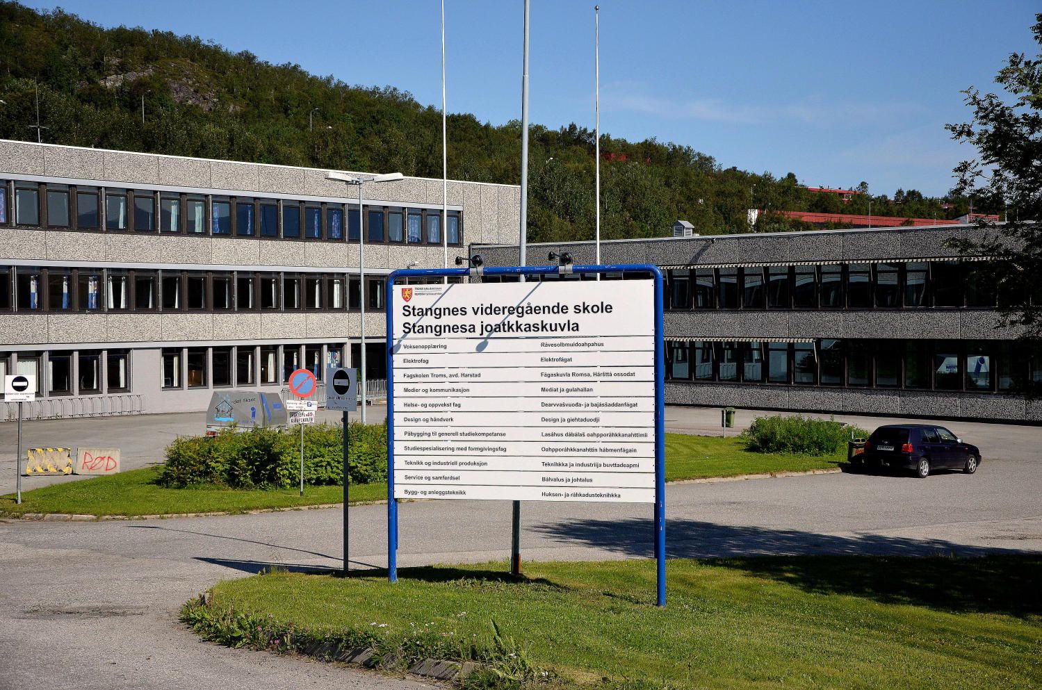 Stangnes videregående skole nederst i Troms - ht.no