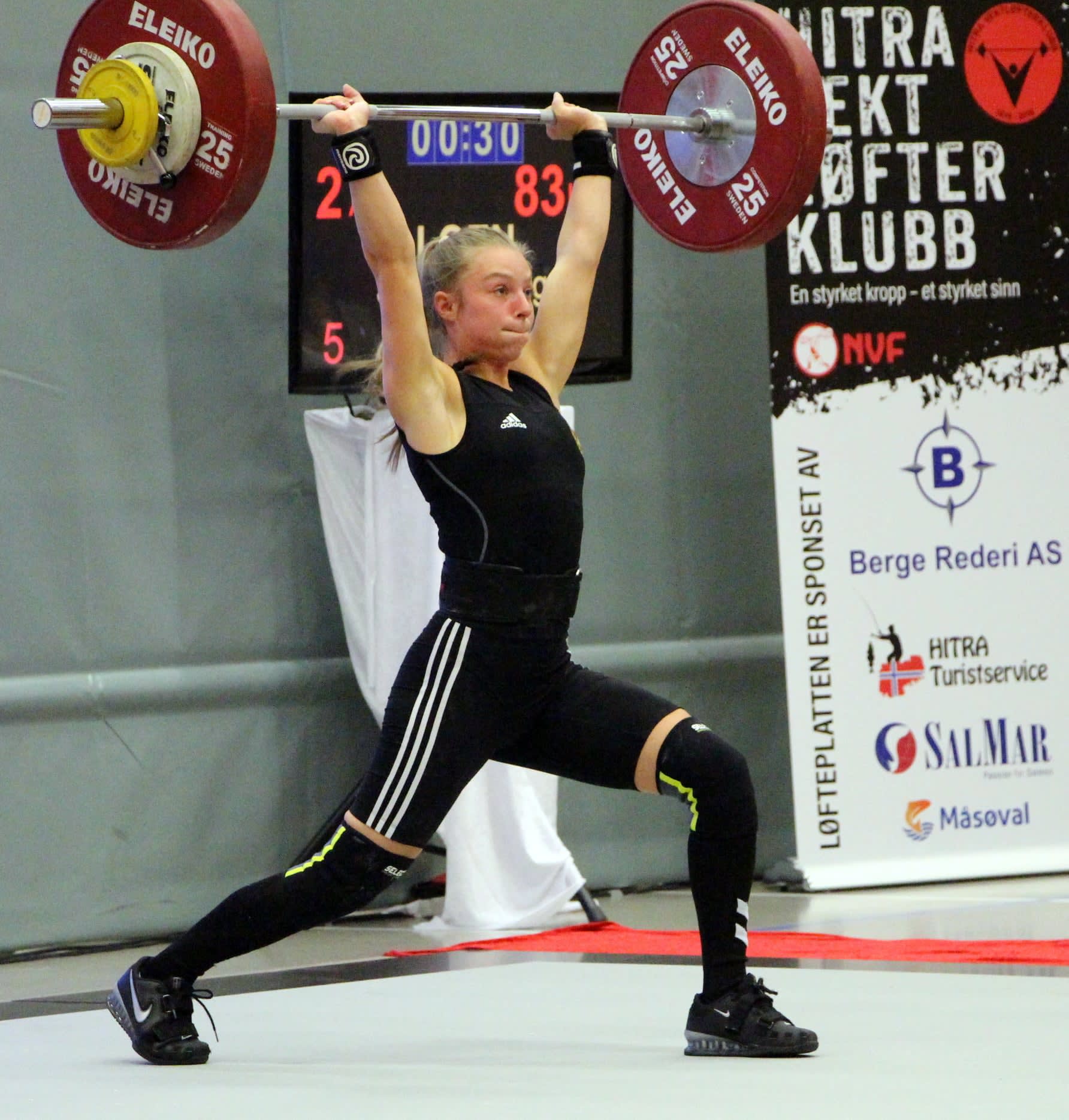 Julia vart norsk juniormeister i vektløfting - fjordingen.no