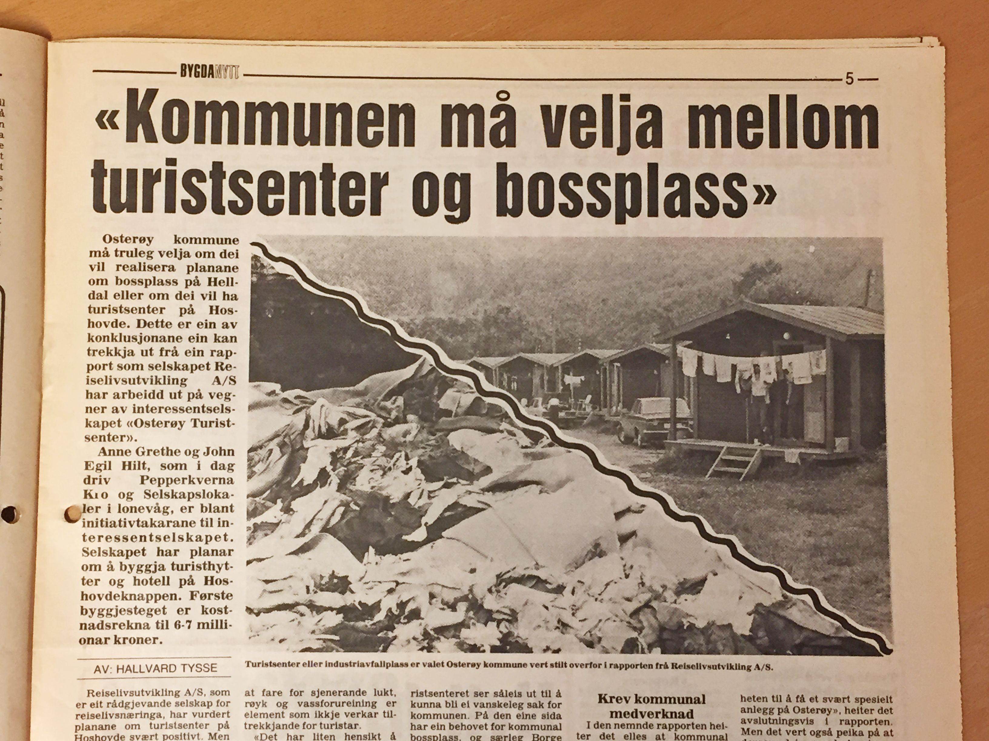 «Bossplass kan stoppa planar om turistsenter»